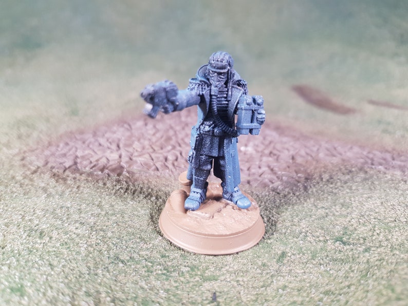 Death Korps Tank Commander Fits Krieg Paint Ready - Etsy