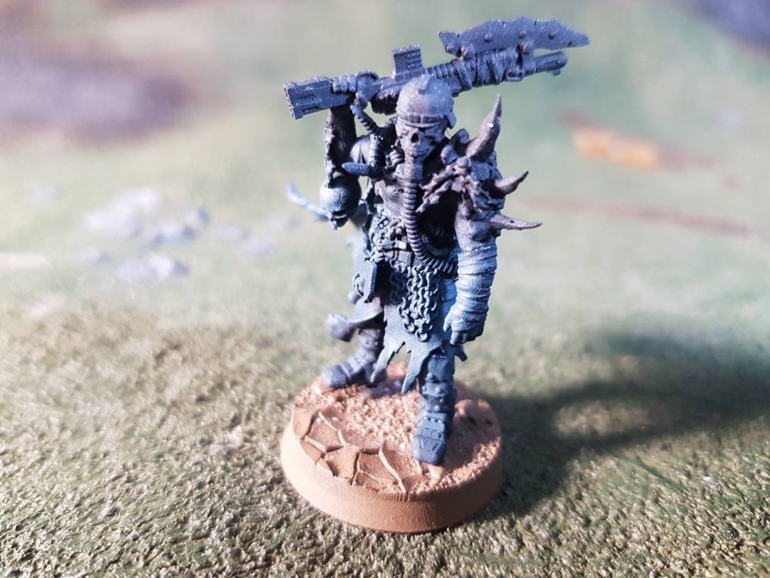 Chaos Renegade Death Korps Commander - Etsy