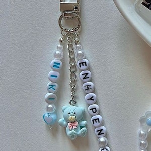 Enhypen Niki Teddy Keyring Photocard Album Lightstick Accessories Kpop ...