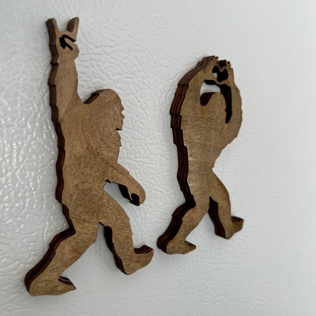 Bigfoot Magnet Sasquatch Theme Cryptid Birthday Gift Idea - Etsy