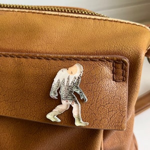 Sasquatch Lucky Pin With Poem – Believe in Yourself Bigfoot Gift ...