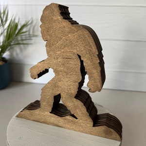 Custom Engraved Bigfoot Keepsake Trophy Sasquatch Gift - Etsy