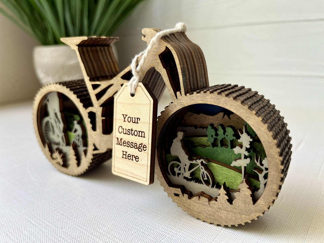 Personalized Mountain Bike Cycling Gift Outdoorsy Gift - Etsy