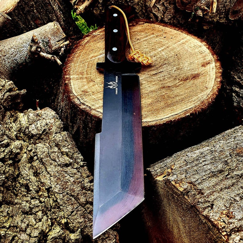 Machete Knife heavy Machete Hand-made Outdoor Knife Camping Knife ...