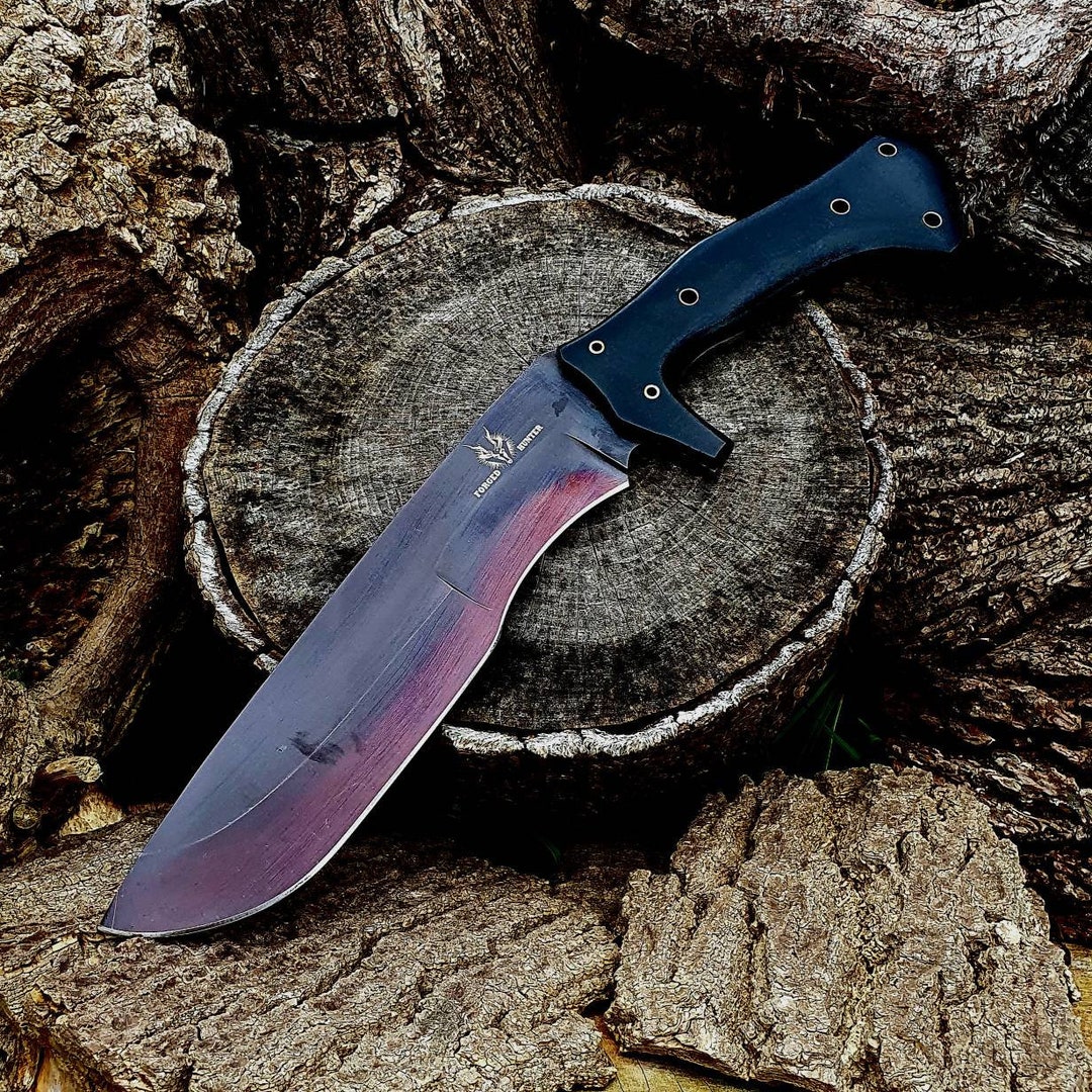 Machete | Chopper | Tracker | Knife | Hand-made | Outdoor | Camping ...