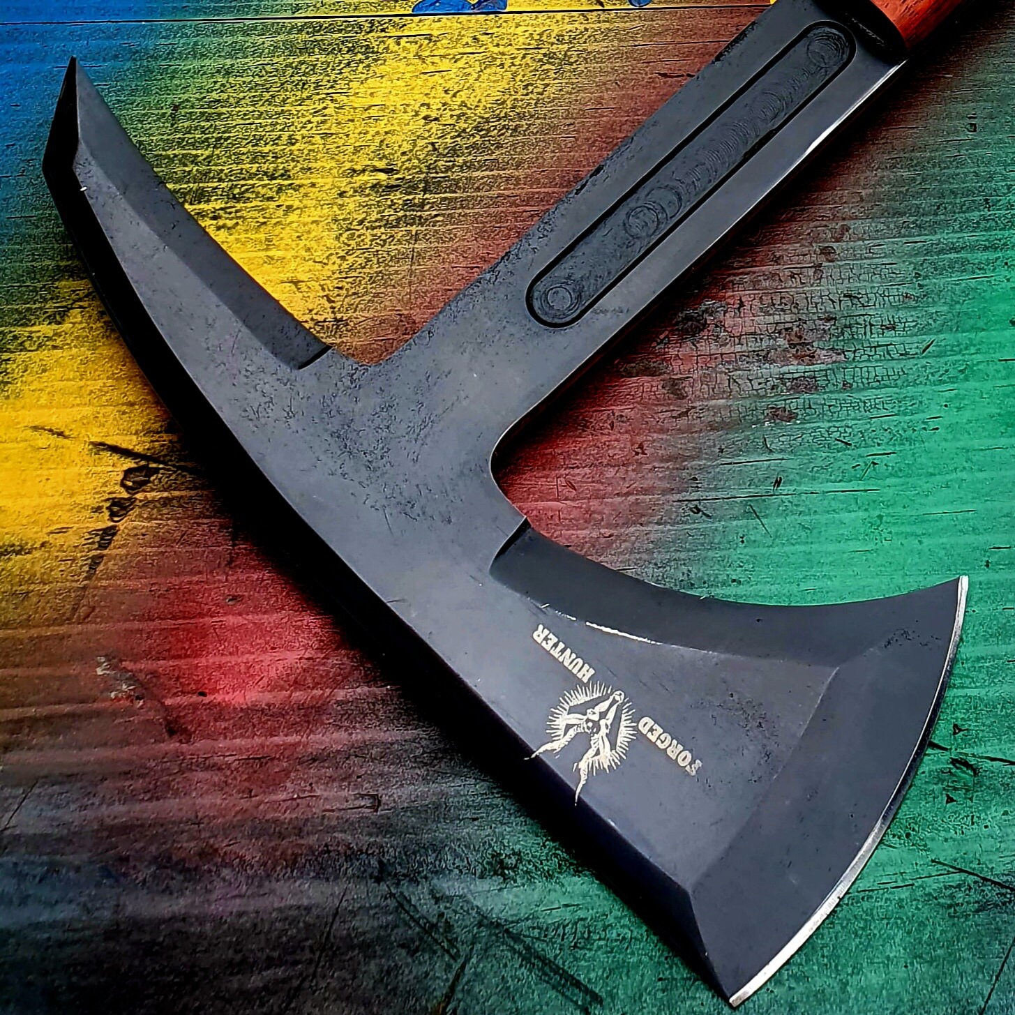 Machete Axe Hand-made Outdoor Knife Camping Knife Backpack Blade Forged ...