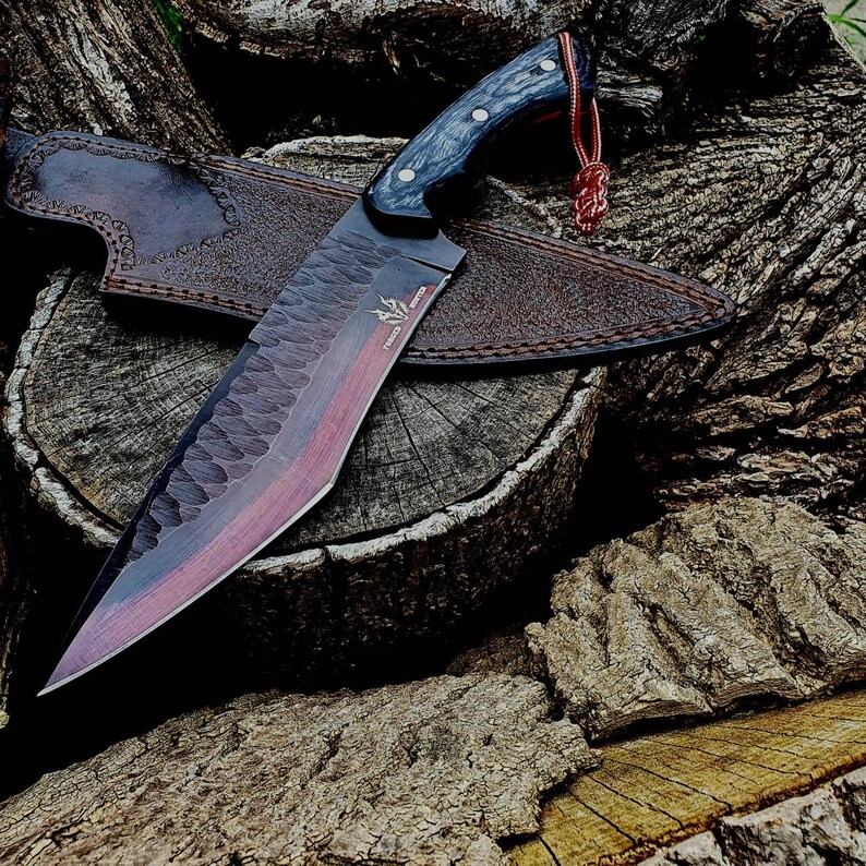 Machete Knife heavy Machete Hand-made Outdoor Knife - Etsy