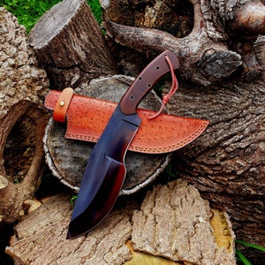 Machete Chopper Christmas Knife Tracker Outdoor Camping Backpack Forged ...