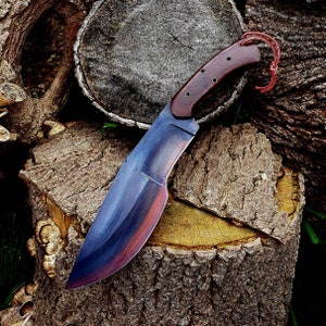 Machete Chopper Christmas Knife Tracker Outdoor Camping Backpack Forged ...