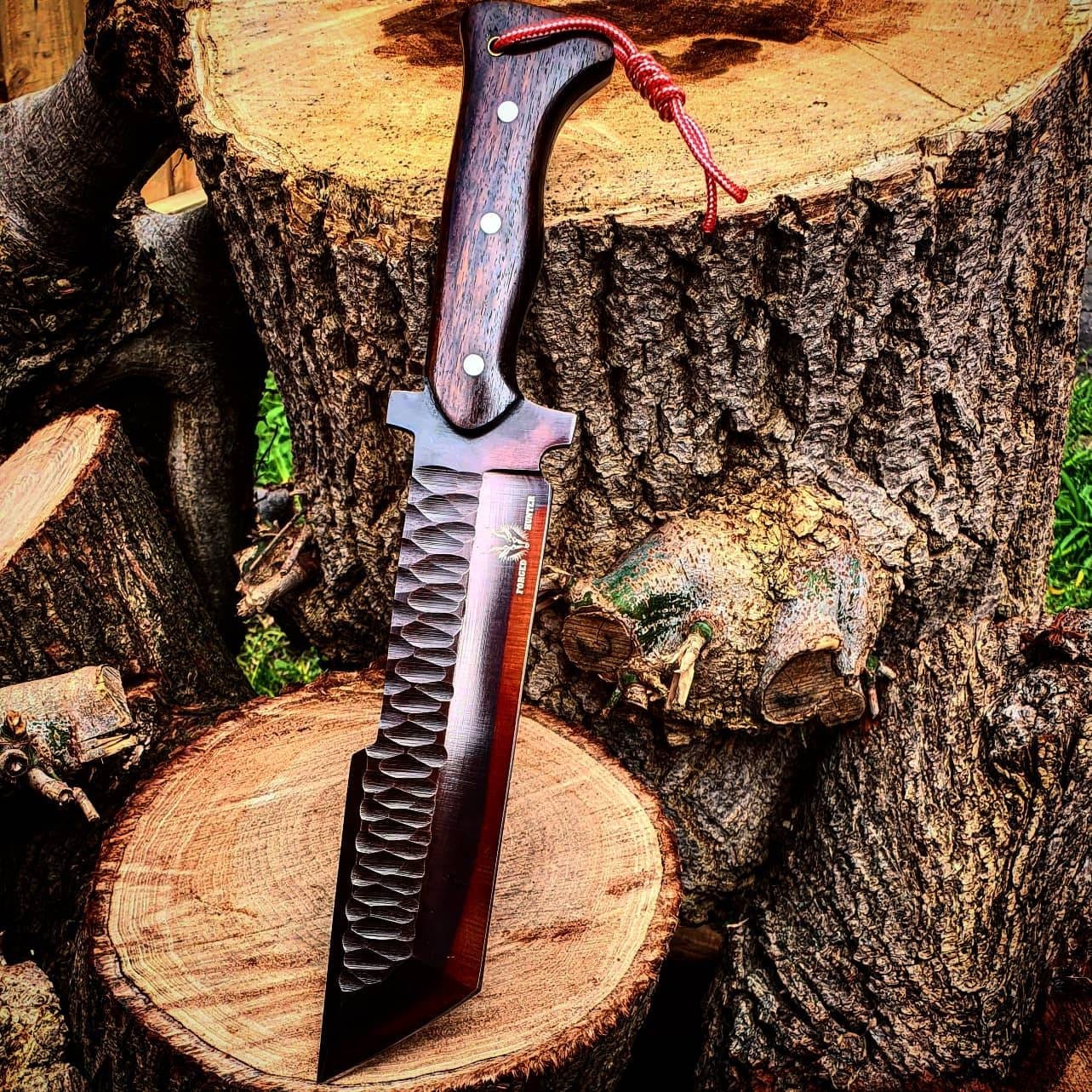 Machete Knife heavy Machete Hand-made Outdoor Knife Camping Knife ...