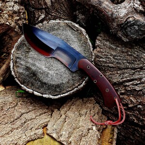 Machete Chopper Christmas Knife Tracker Outdoor Camping Backpack Forged ...