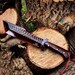 Machete Chopper Christmas Knife Tracker Outdoor Camping Backpack Forged ...