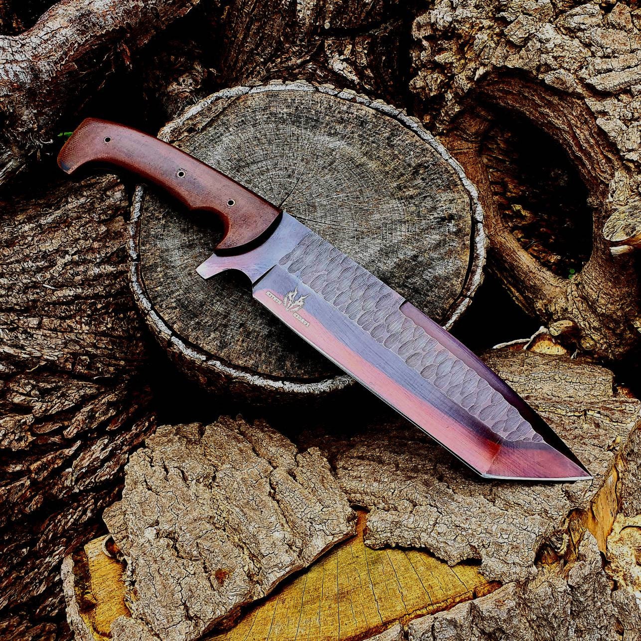 Machete Knife heavy Machete Hand-made Outdoor Knife - Etsy