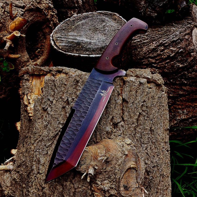 Machete Knife heavy Machete Hand-made Outdoor Knife Camping Knife ...