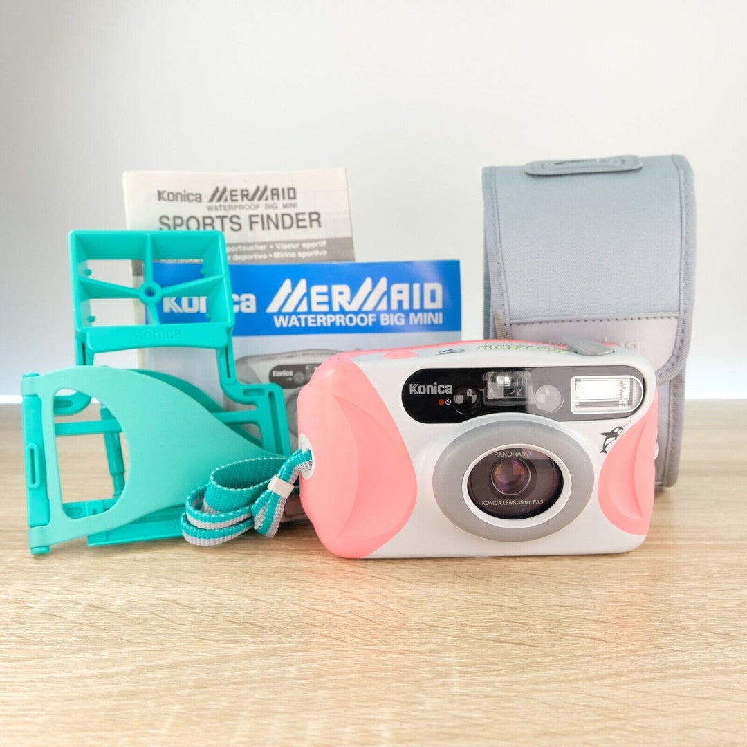 Rare Konica Mermaid 35mm Film Point & Shoot Camera Underwater ...