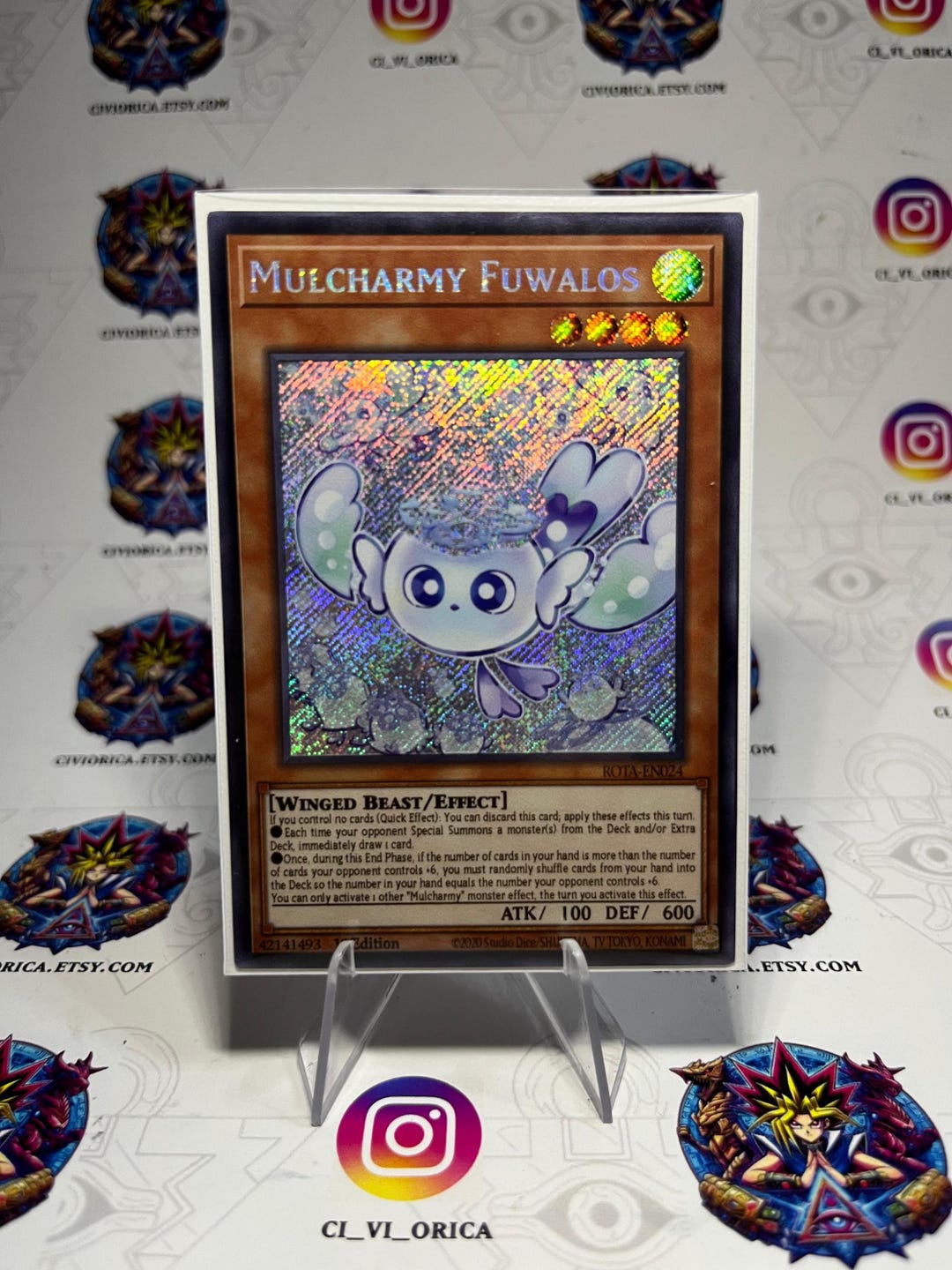 Mulcharmy Fuwalos Secret Rare Handmade Proxy by Ci-vi-orica - Etsy ...