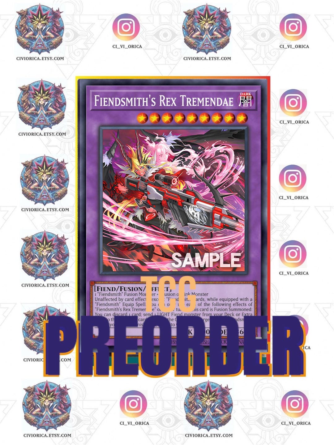 PREORDER fiendsmith's Rex Tremendae Handmade Proxy by Ci-vi-orica ...