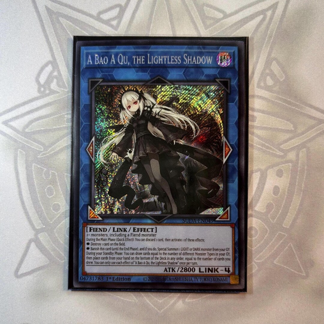 A Bao A Qu, the Lightless Shadow - Secret Rare - Common Rare - Handmade ...