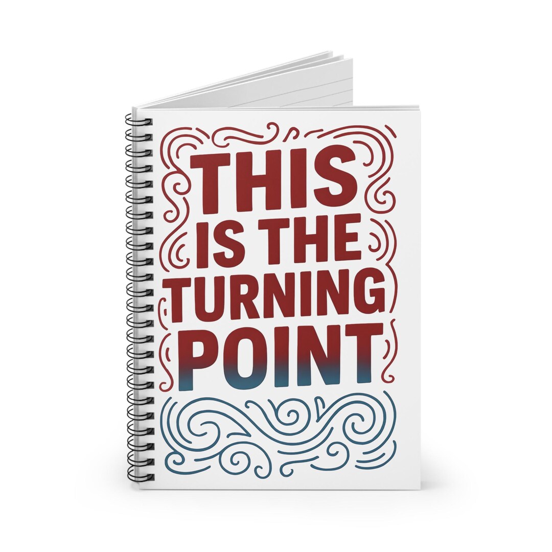 Charlie Kirk Spiral Notebook: Turning Point Inspiration - Etsy