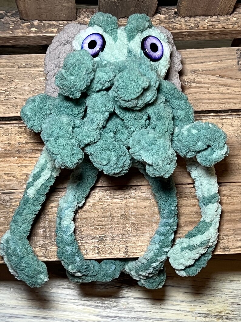 Cthulhu Crochet Pattern - No Sew! Pattern Only! H. P. Lovecraft! - Etsy