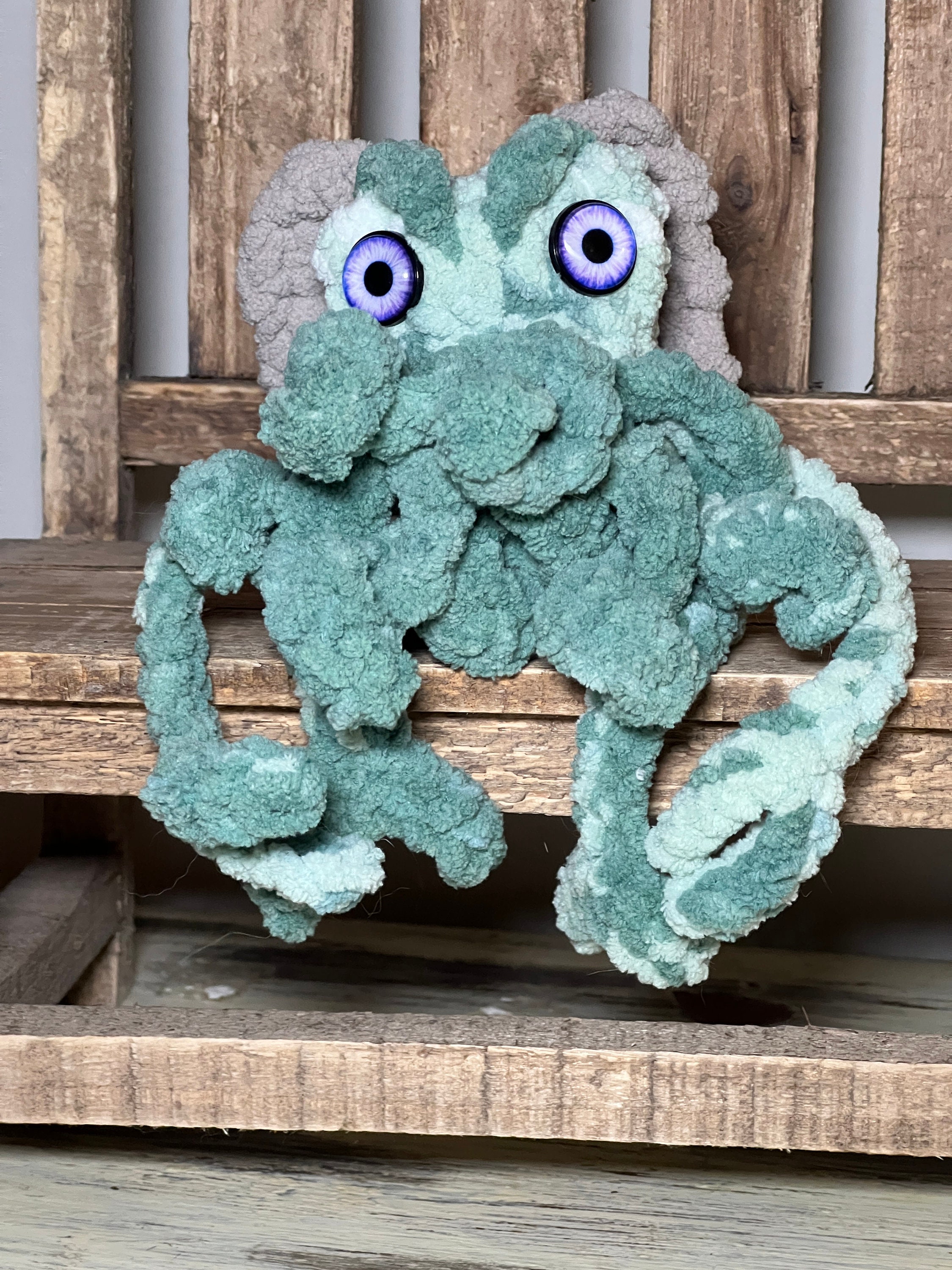 Cthulhu Crochet Pattern - No Sew! Pattern Only! H. P. Lovecraft! - Etsy