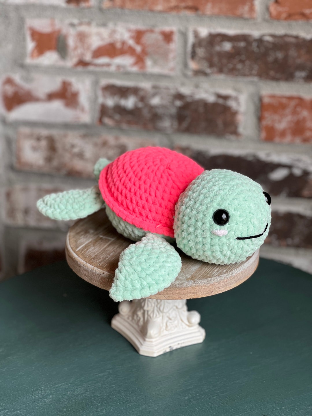 Amigurumi Sea Turtle Crochet Plushie / Stuffie :D - Etsy