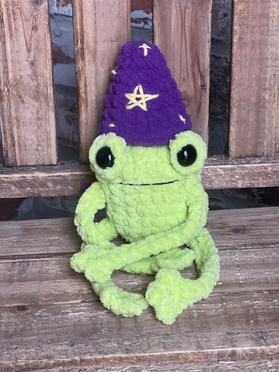 Sir Frog Wizard Crochet Pattern Pattern Only Adorable Frog - Etsy Australia