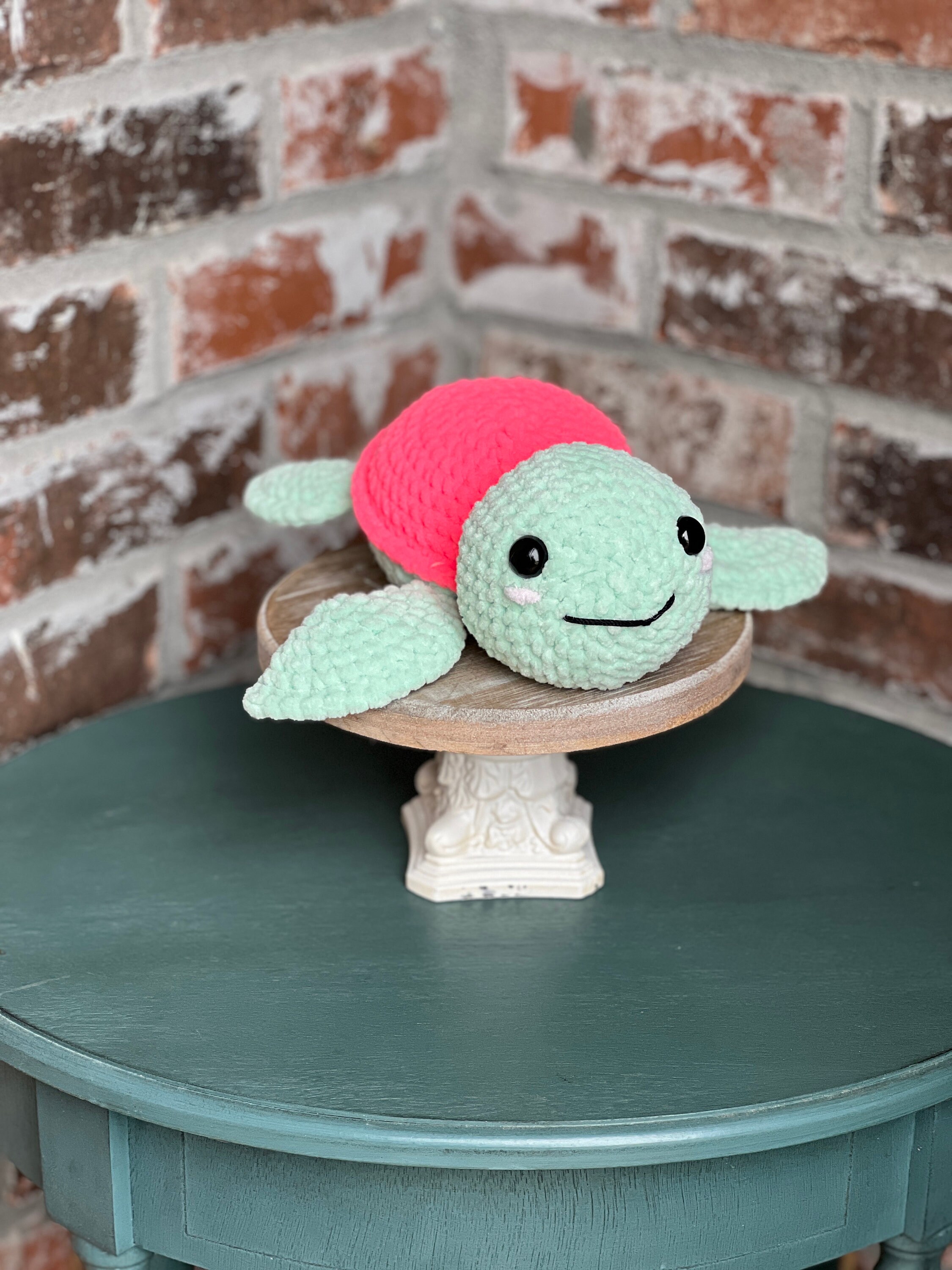 Amigurumi Sea Turtle Crochet Plushie / Stuffie :D - Etsy