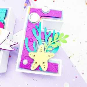Mermaid 3d Letter, Mermaid 3d Letters, Mermaid Letter, Mermaid Letters ...