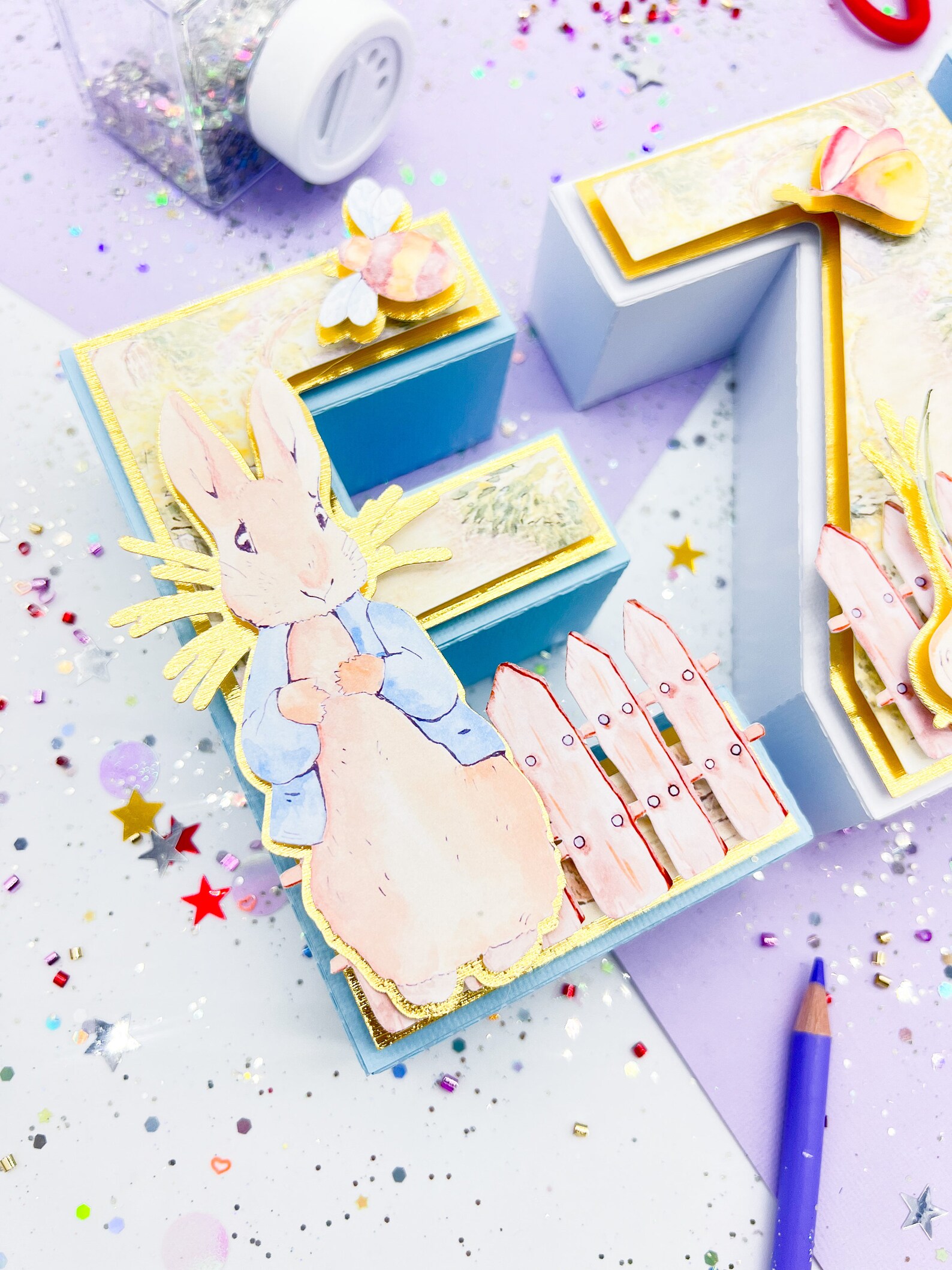 Peter Rabbit 3d Letters, Peter Rabbit Letters, Peter Rabbit Birthday ...