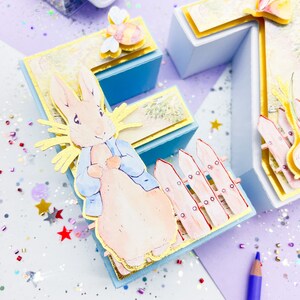 Peter Rabbit 3d Letters, Peter Rabbit Letters, Peter Rabbit Birthday ...