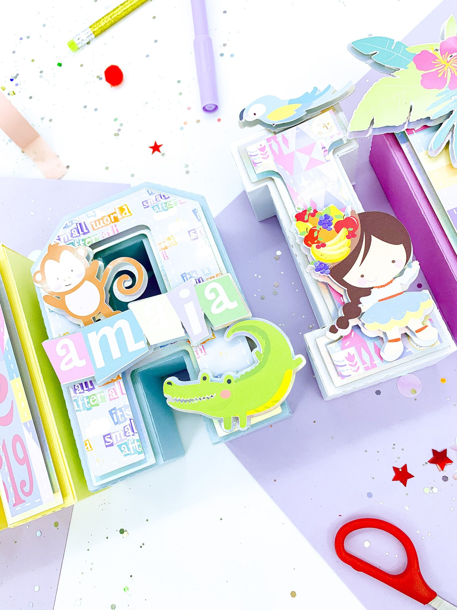 Its A Small World 3d Lettersits A Small World Its A Small - Etsy