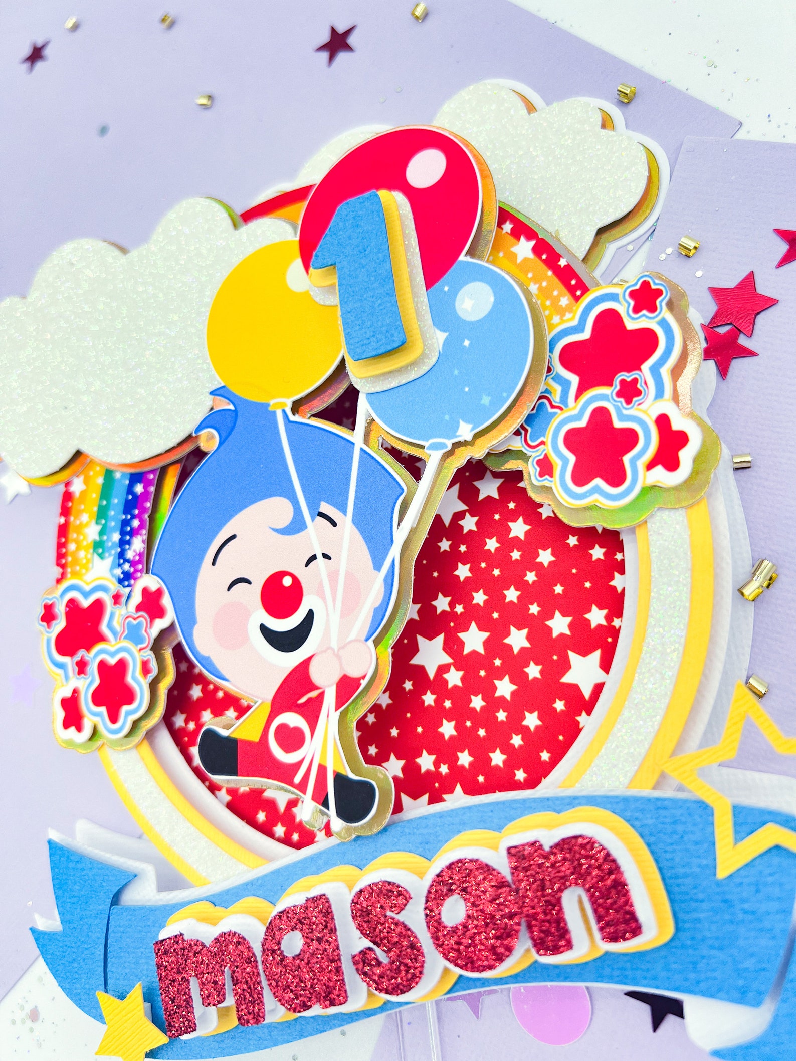 Plim Plim Cake Topper Plim Plim Circus Topper Personalized - Etsy