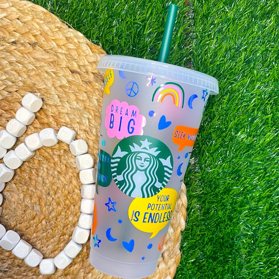 Affirmations Self Love Cold Cup, Positive Daily Affirmations, Self-love ...