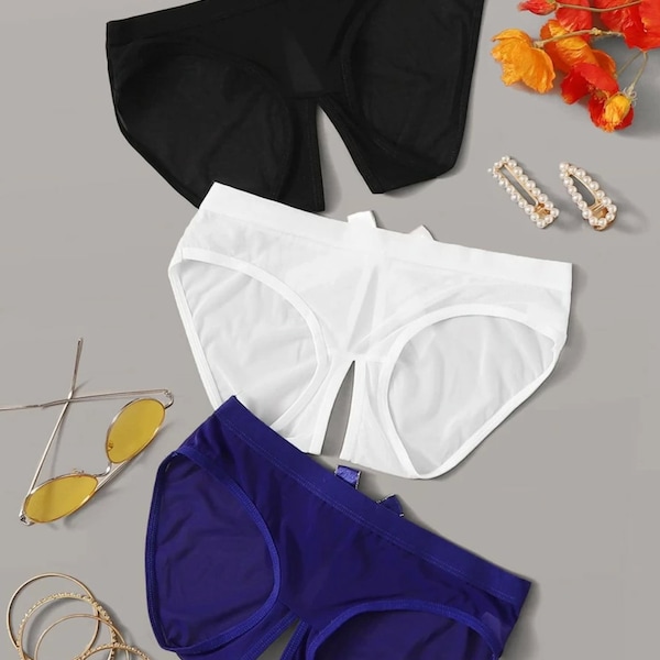 Crotch Less Panties - Etsy