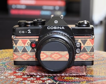 Cosina C-1s Analog 35mm Film Camera All Mechanical Camera With Light ...