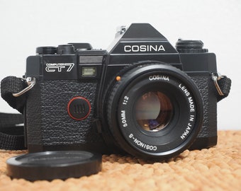 Cosina C-1s Analog 35mm Film Camera All Mechanical Camera With Light ...