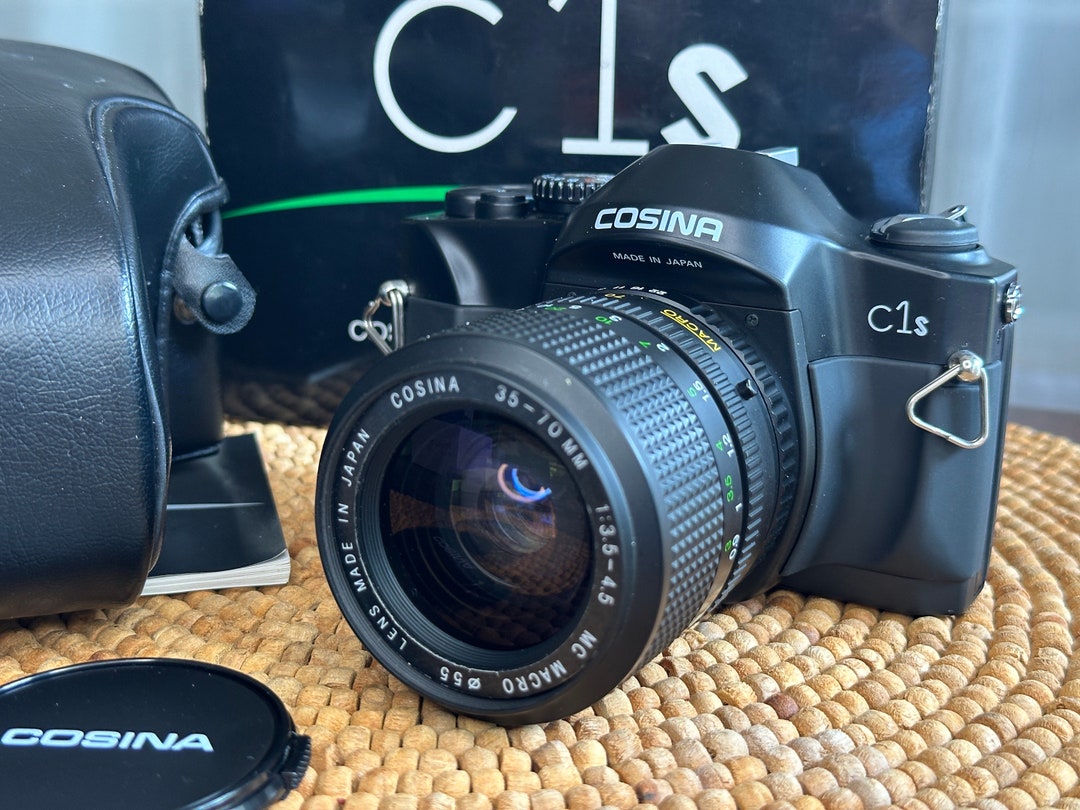 Cosina C-1s Analog 35mm Film Camera All Mechanical Camera With Light ...
