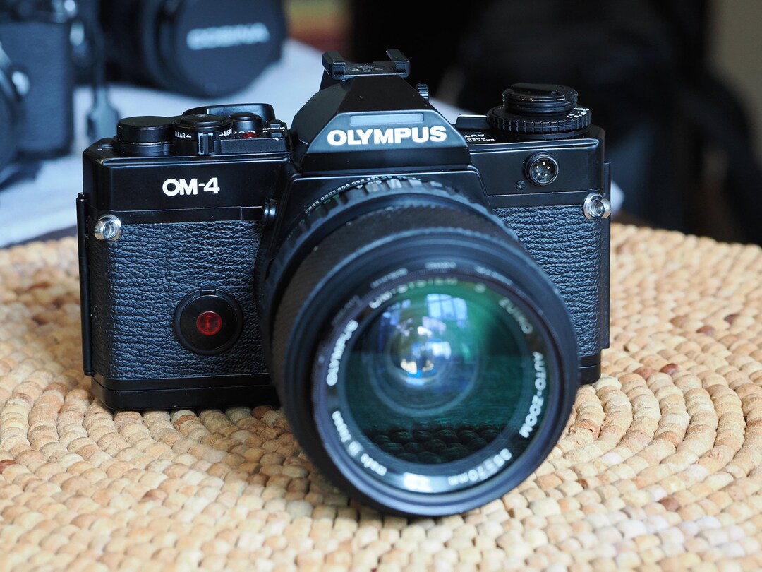 Olympus OM-4 Analog 35mm Film Camera With Zuiko 35-70mm F4 Zoom- Spot ...