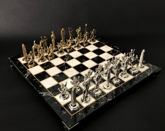 Chess Set Arabic - Etsy