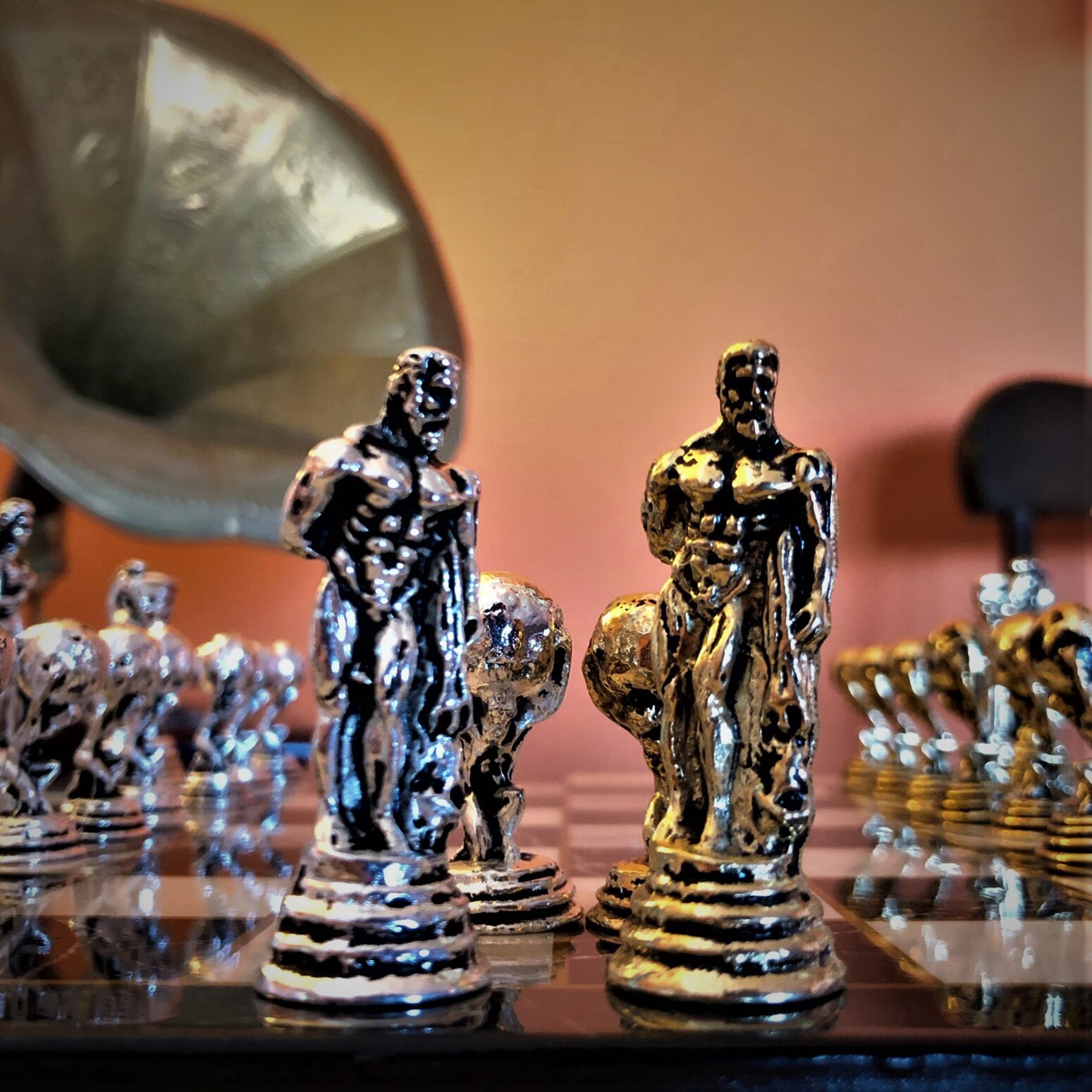 Schach Chess Set Vintage Chess Set Chess Pieces Custom Handmade Chess ...