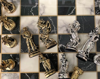 Biblical Chess Set | Etsy