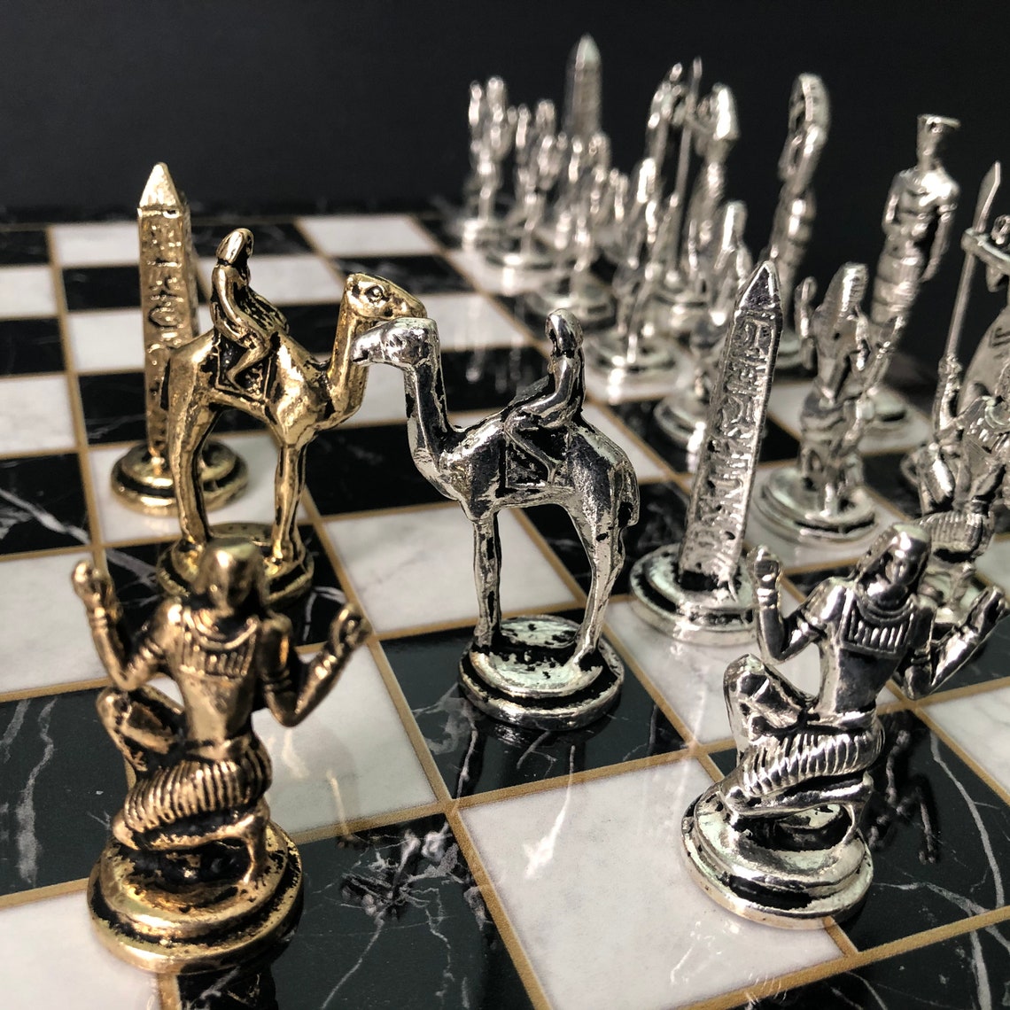Arabic Handmade Chess Pieces - Etsy