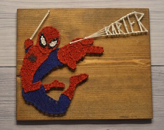 Spiderman Bedroom Door Sign - Etsy