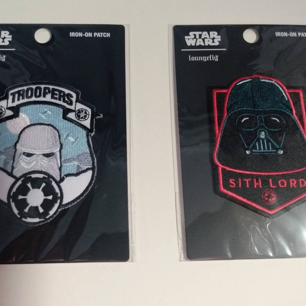 Darth Vader Iron Patches - Etsy