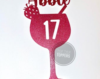 Gin Cake Topper | Etsy UK