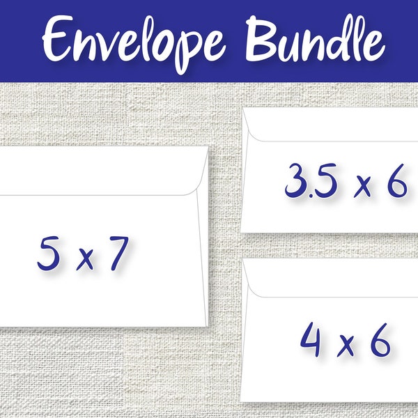 Envelope Template - Etsy