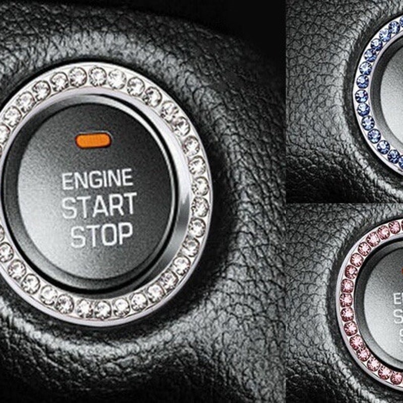 Rhinestone Car Accessories - Etsy