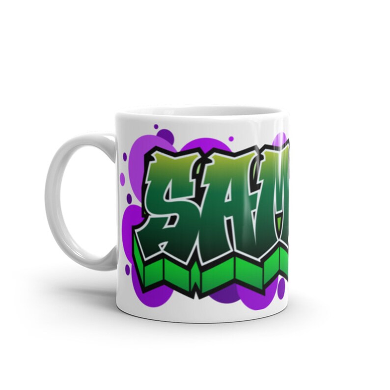 Custom Graffiti Name Art Mug - Etsy
