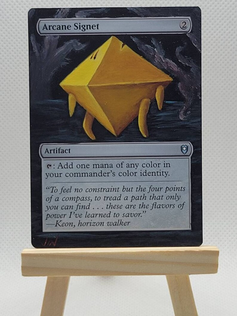 Slay the Spire Inspired Sol Ring/arcane Signet - Etsy